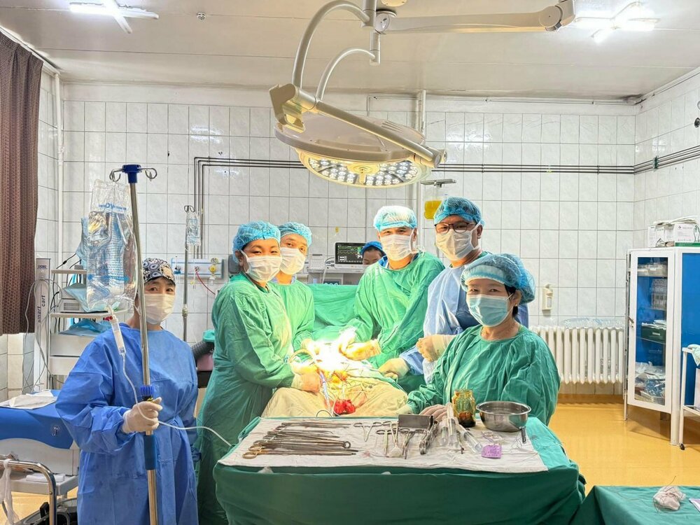 УНТЭ Орон нутагт урологийн есөн мэс заслыг амжилттай хийлээ